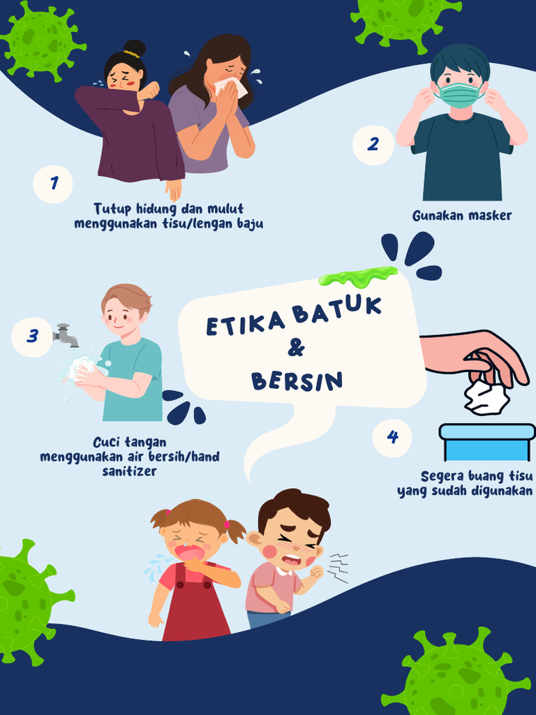 Poster Etika Batuk Dan Bersin | PDF Poster Etika Batuk Dan Bersin | PDF