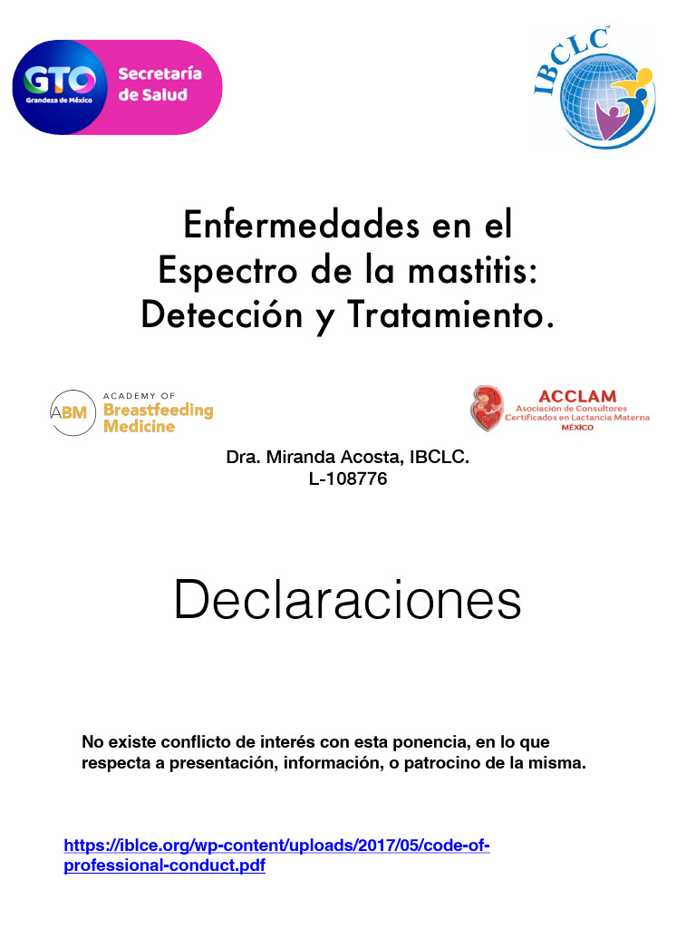 Espectro de Mastitis 2 | PDF | Pecho | Especialidades Medicas