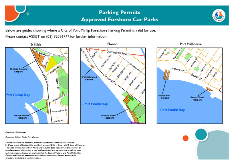 Port Phillip Foreshore Parking Guide | PDF