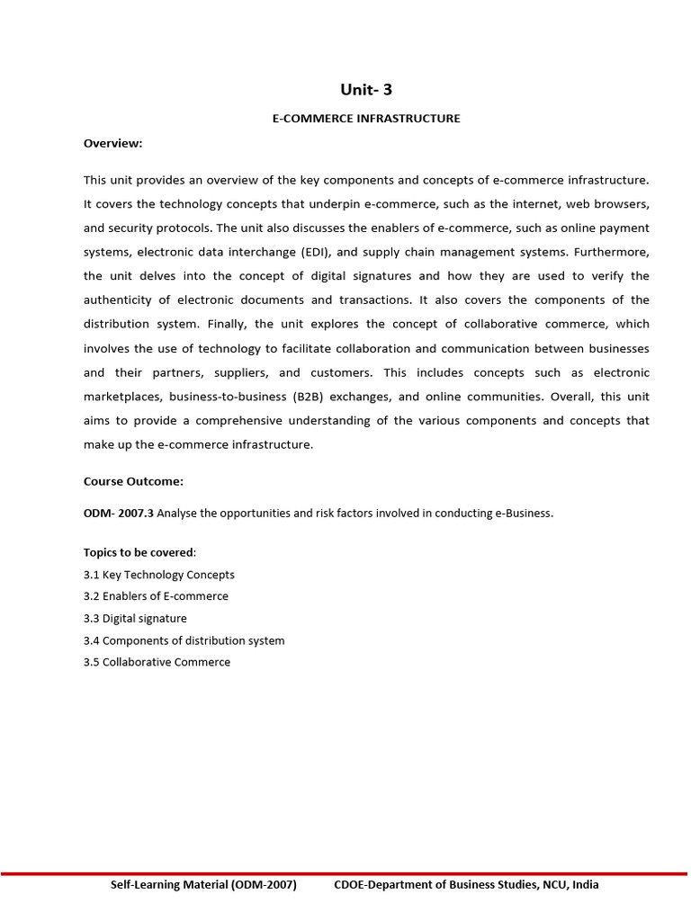 Learning Material For Unit 3 | PDF | Computer Network | Internet Protocol Suite