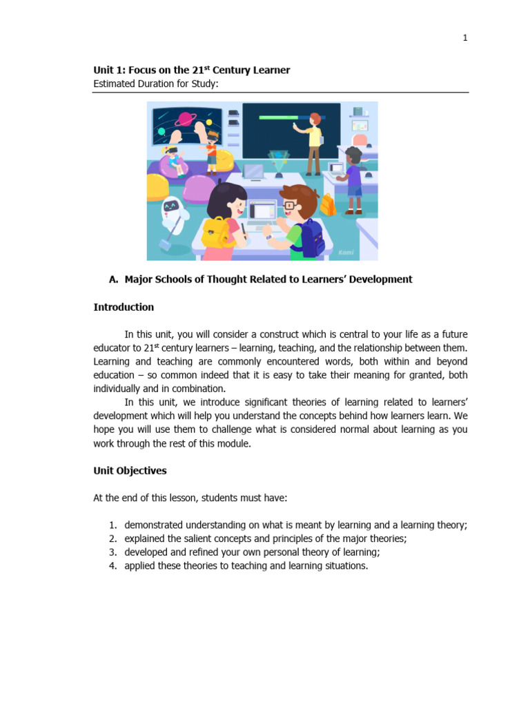 Educ 204 Facilating Learner Centered Teaching 1 | PDF | Constructivism (Philosophy Of Education ...