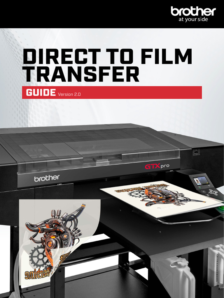 GTX Direct to Film Manual V2 | PDF | Printer (Computing) | Software