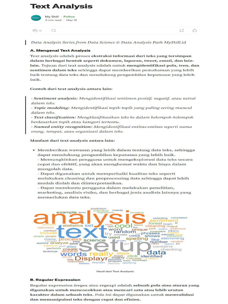 Text Analysis | PDF