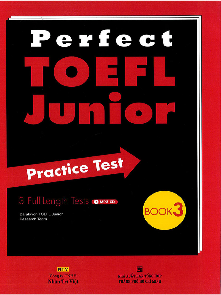 Perfect TOEFL Junior Practice Test BOOK 3 | PDF