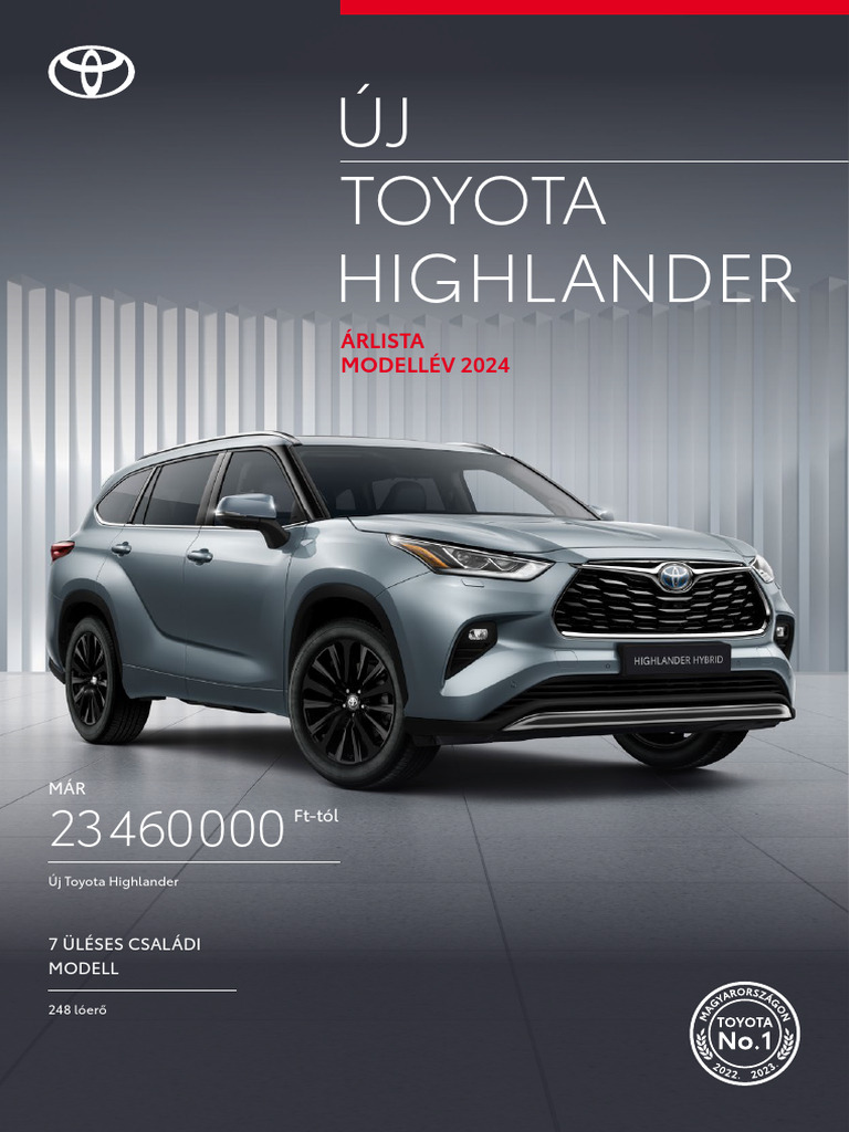 Toyota_highlander_arlista | PDF