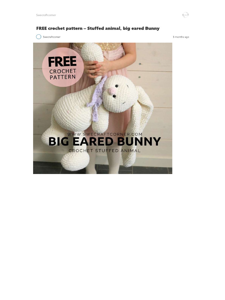 Big Ear Bunny | PDF