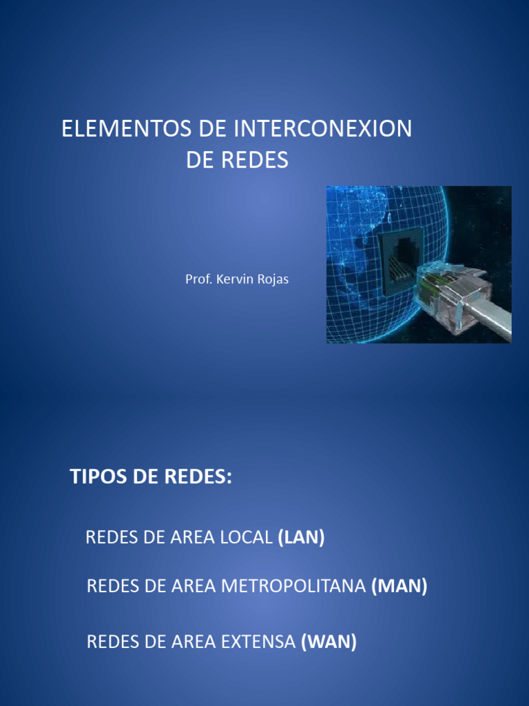 Elementos de Interconexion de Redes | PDF | Enrutador (Computación) | Red de área amplia