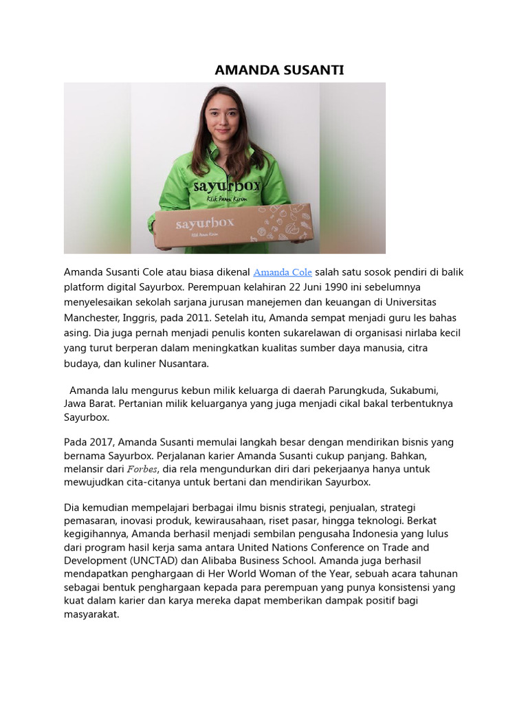 Amanda Susanti | PDF