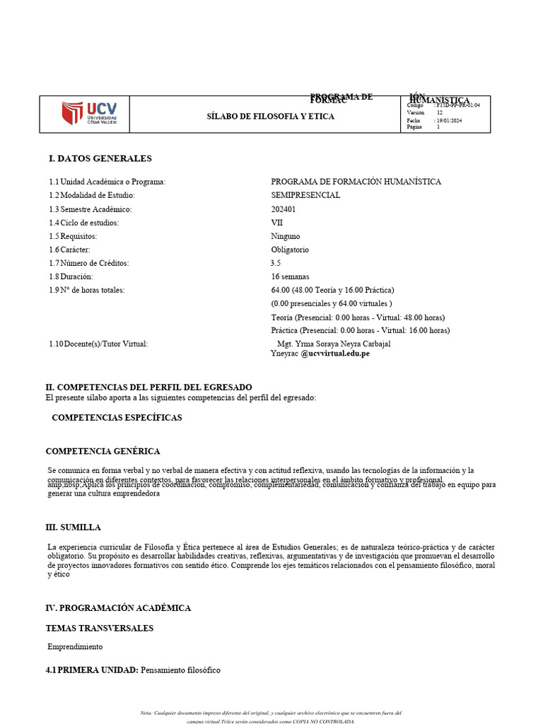 Filosofía y ética-2 | PDF | Moralidad | Conocimiento