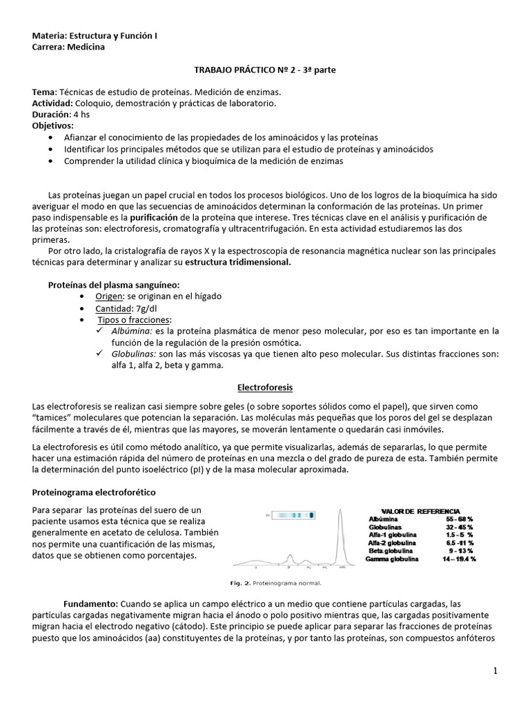 Material de Apoyo TP 2 - 3a Parte.-Proteínas | Descargar gratis PDF | Cristalografía de rayos X ...