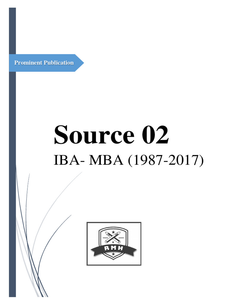 Source 02 - IBA MBA | PDF | Lexical Semantics