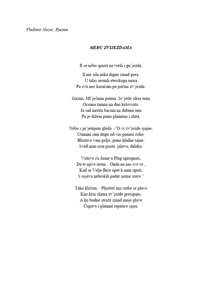 Vladimir Nazor | PDF