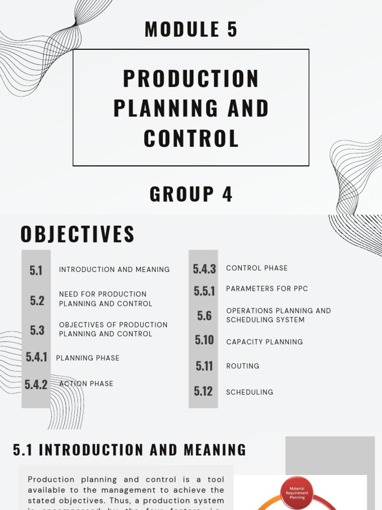 Module 5 Production Planning and Control | PDF | Scheduling (Production ...