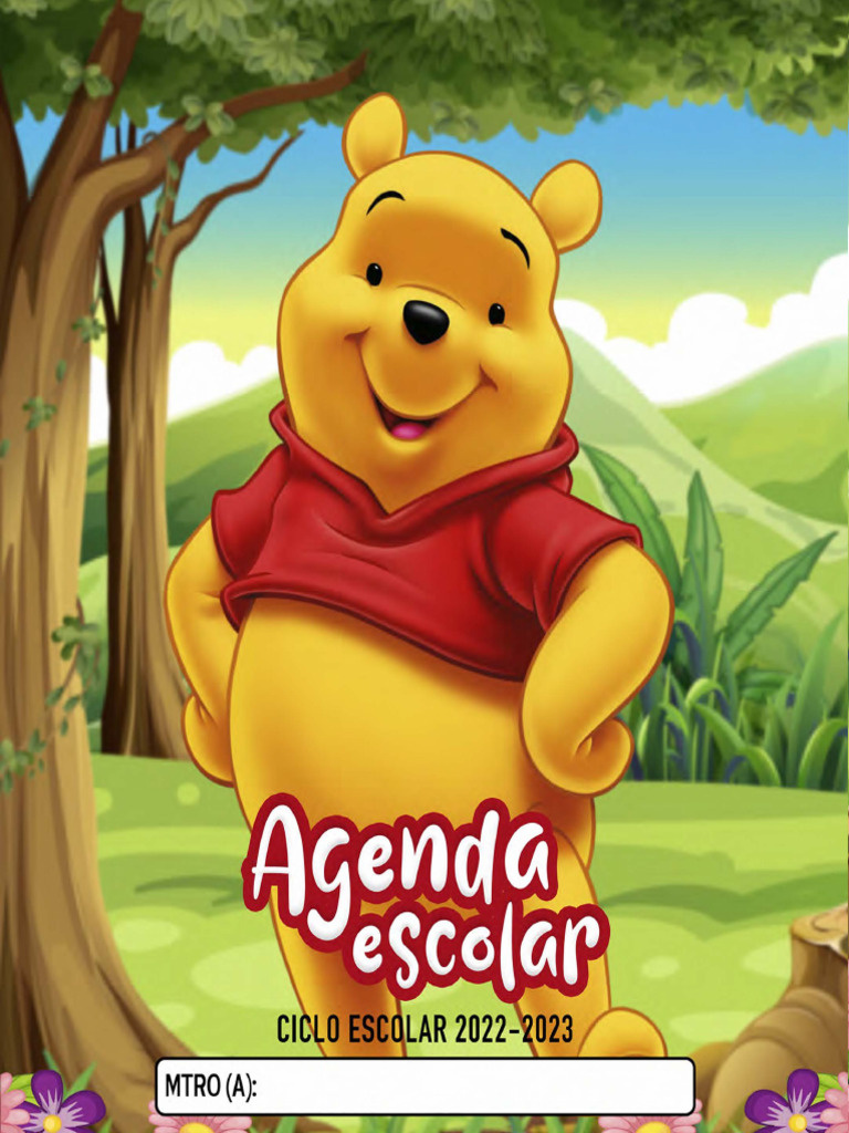 AGENDA WINNIE THE POOH | PDF