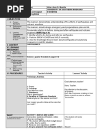 EARTHQUAKE Roleplay (SCRIPT) | PDF | Earthquakes