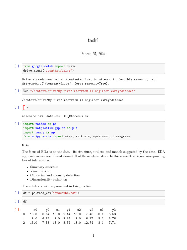 Task 1 | PDF | P Value | Statistical Significance