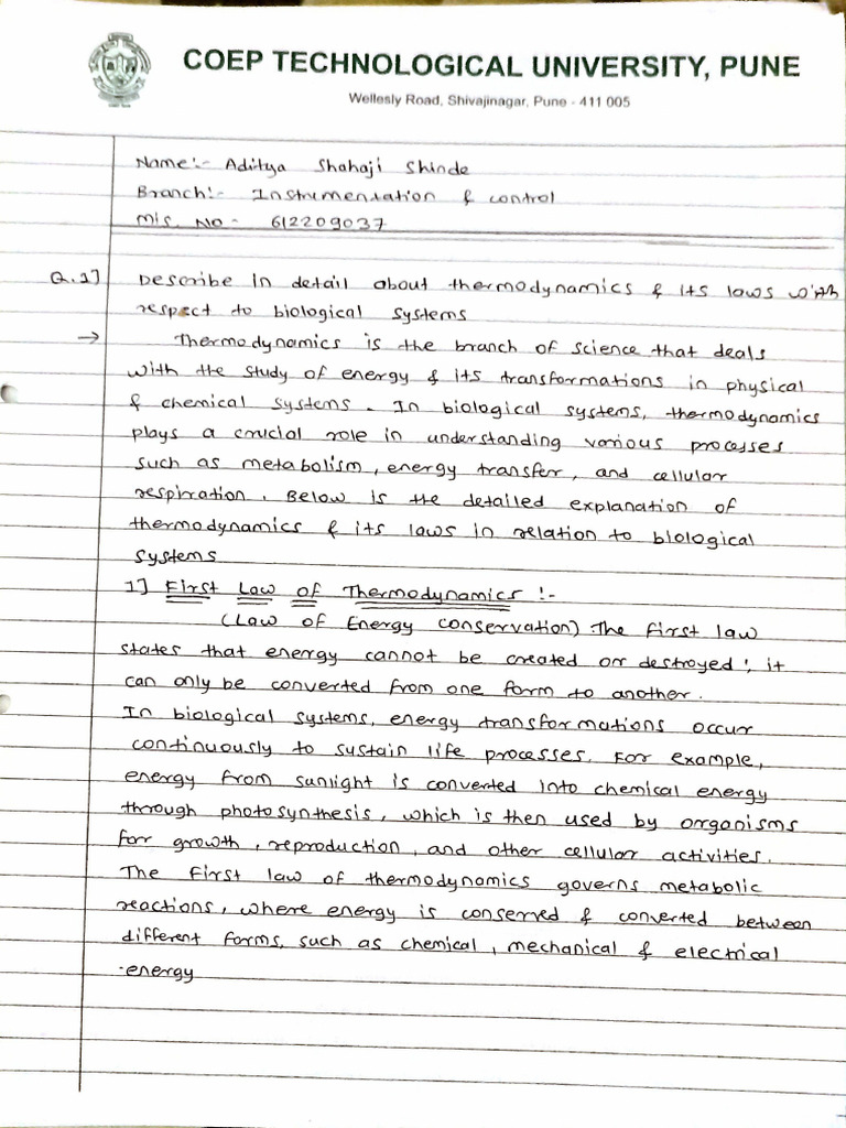 Bio Assignment | PDF