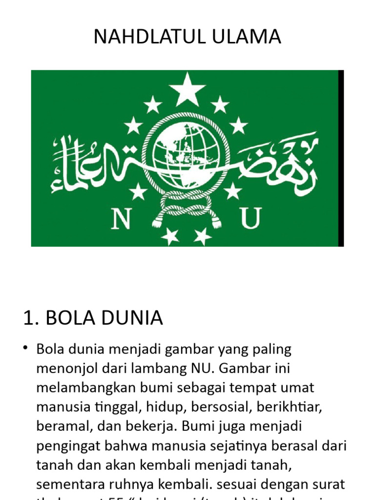 Nahdlatul Ulama | PDF