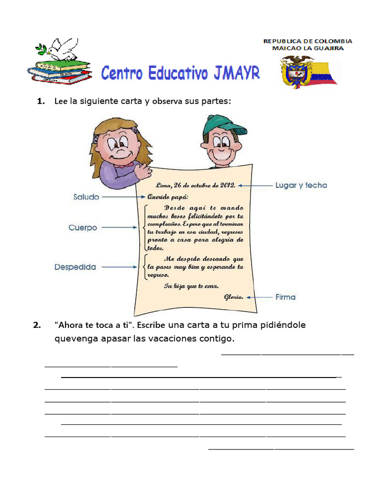 Actividad - La Carta | PDF