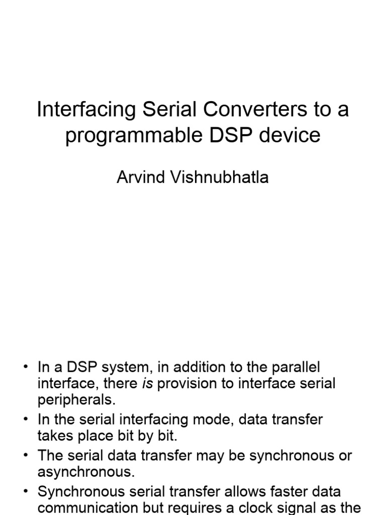 Unit 8 B | PDF | Analog To Digital Converter | Signal Processing
