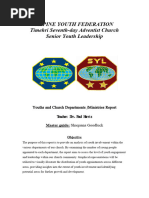 SYL Portfolio | PDF | Spiritual Gift | Seventh Day Adventist Church