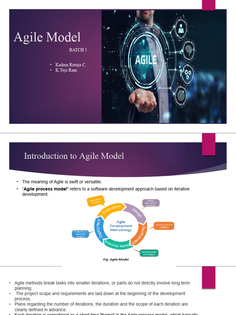 Agile Model | PDF | Software Development Process | Agile Software Development
