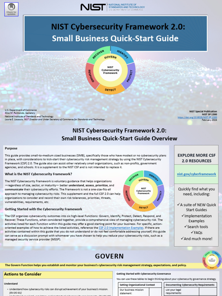 Nist SP 1300 | PDF | Security | Computer Security