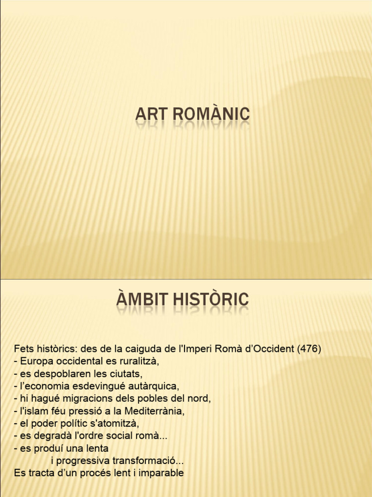 Art Romànic | PDF