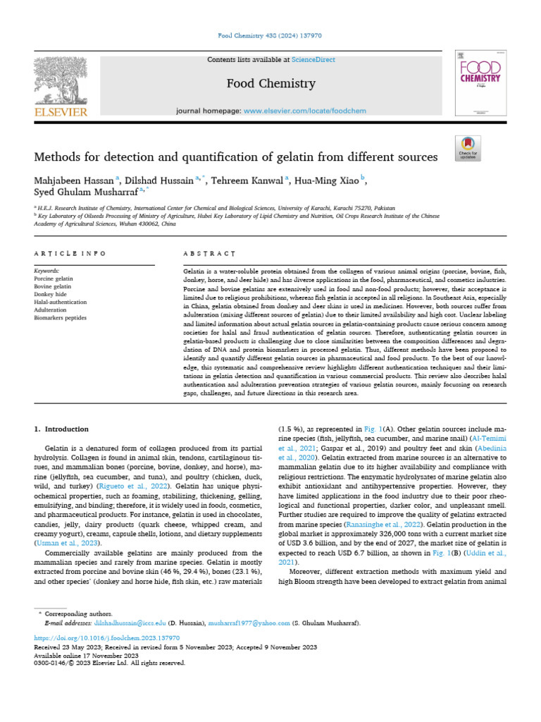 Hassan Et Al., 2024 | PDF | Polymerase Chain Reaction | Elisa