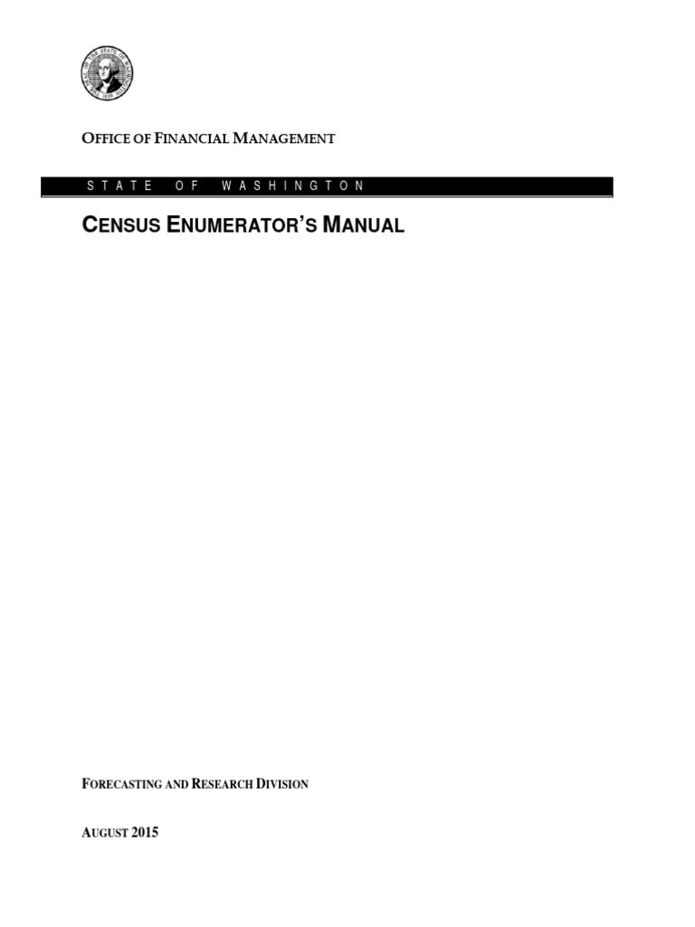 Enumerator | Download Free PDF | Census | Building