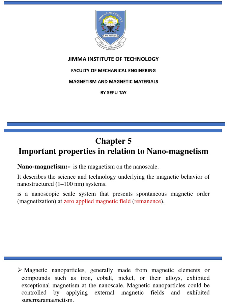 Presentation1 Chapter 5 PDF | PDF | Nanoparticle | Nanotechnology
