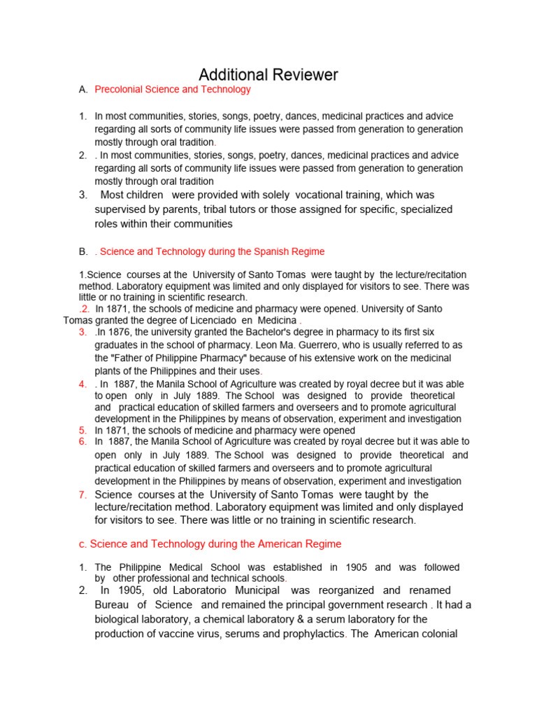 Reviewer Additional For STS Finals | PDF | Science | Academic Degree