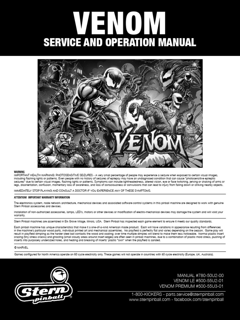 Venom LE Pre Web | PDF