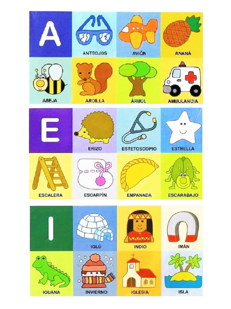 5 IMAGENES DE CADA VOCAL | PDF