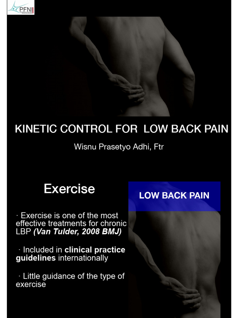 Kinetic Control For LBP | PDF | Cerebellum | Motor Control