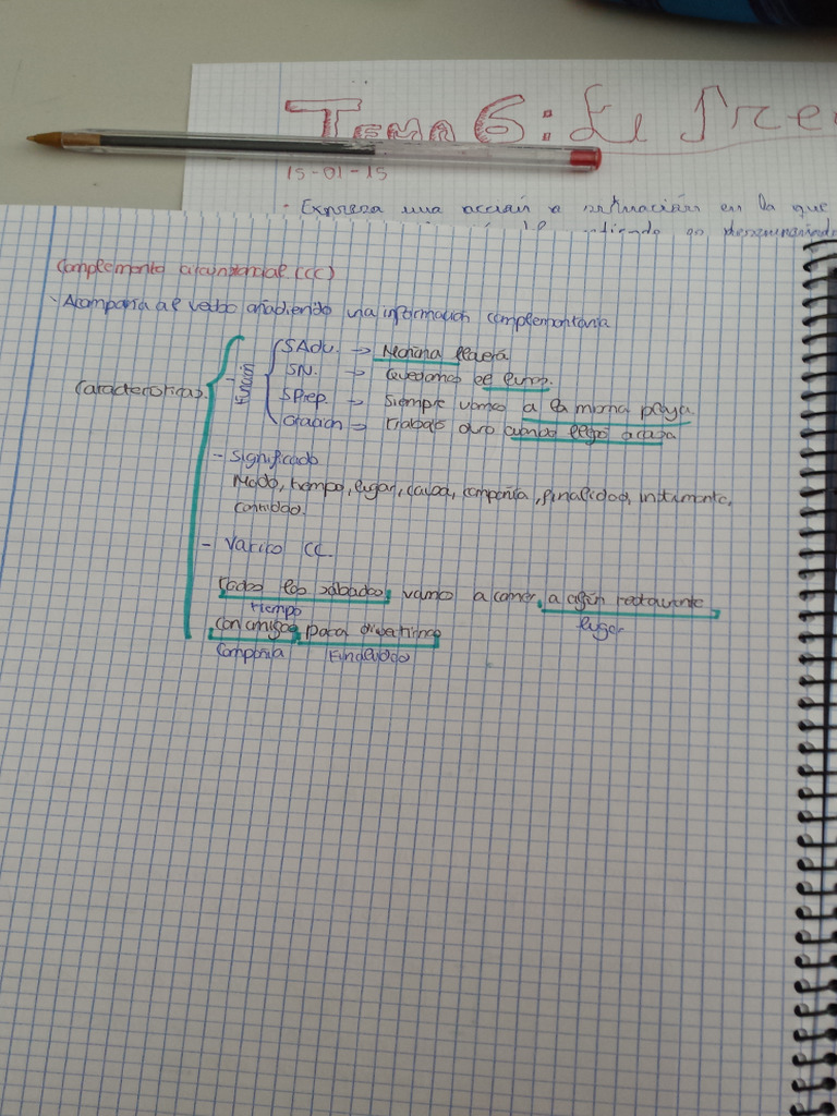 Tema 11 Complemento Circunstancial | PDF
