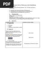 4a's Filipino Lesson Plan (Pangngalan) | PDF