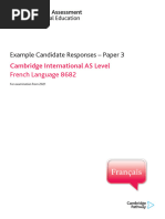 8019 English General Paper - Paper 1 Example Candidate Responses | PDF | Question | Argument