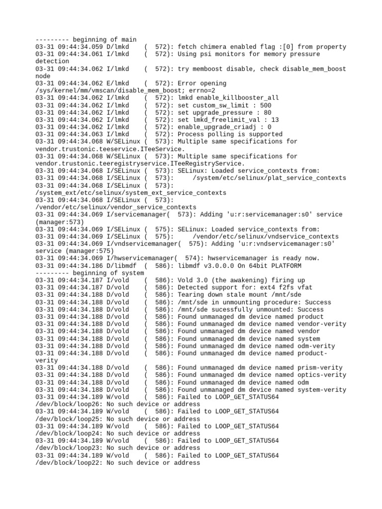 Android Memory Management Logs | PDF | Data Management | Computing