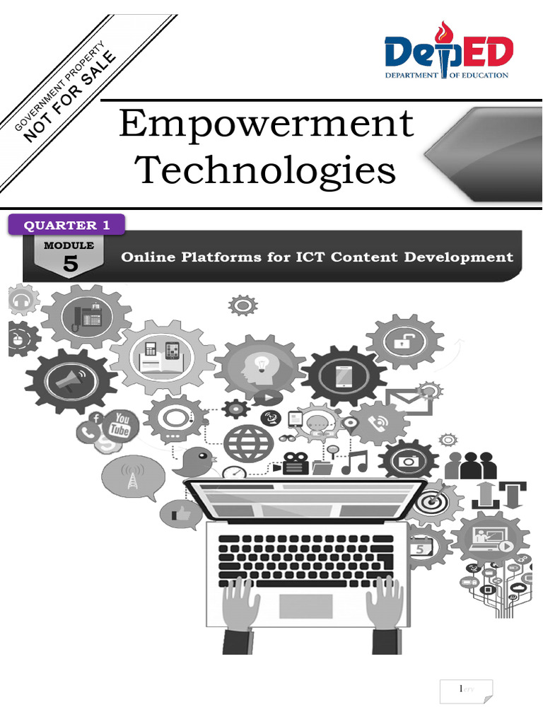 Etech Q1 M5-WHLP Week5 | PDF | Cloud Computing | Educational Technology