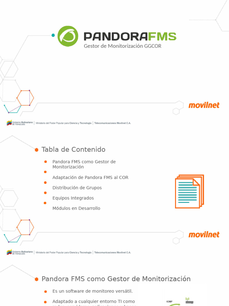 Monitorización Eficiente con Pandora FMS | PDF | Servidor (Computación ...