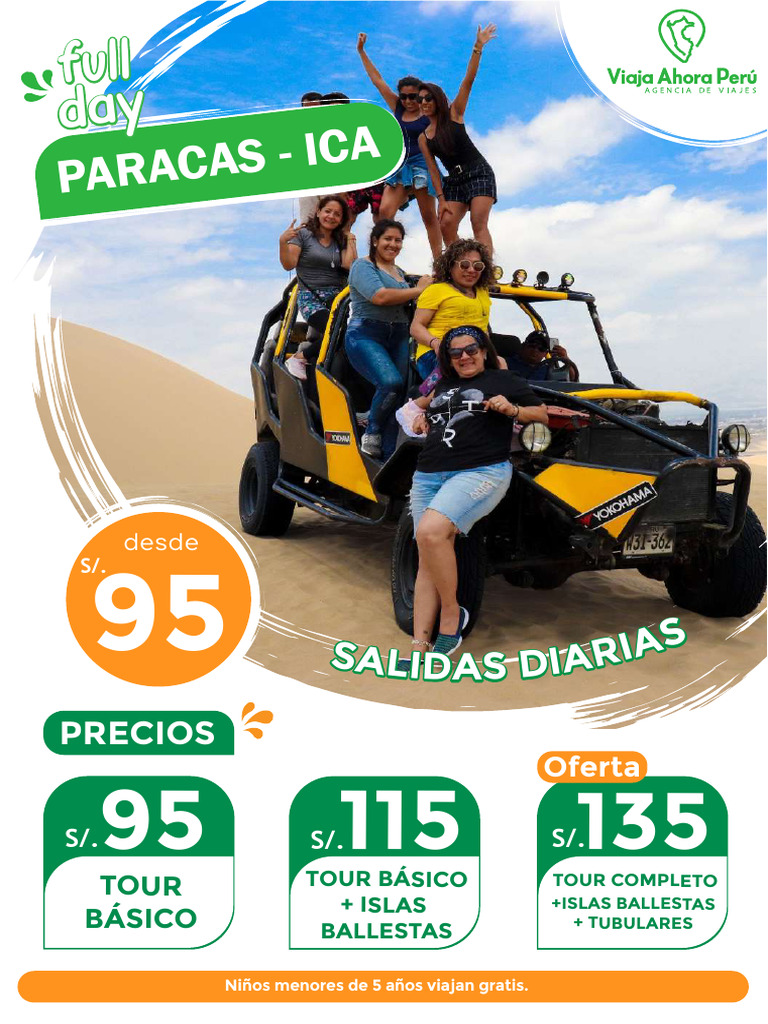 Programa Full Day Paracas-Ica Vap | PDF | Industrias de servicio