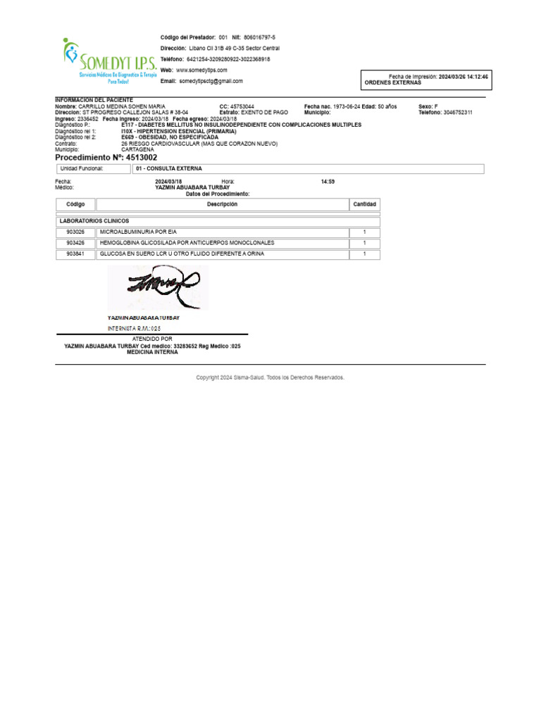 Orden Sohen | PDF | Hipertensión | Medicina