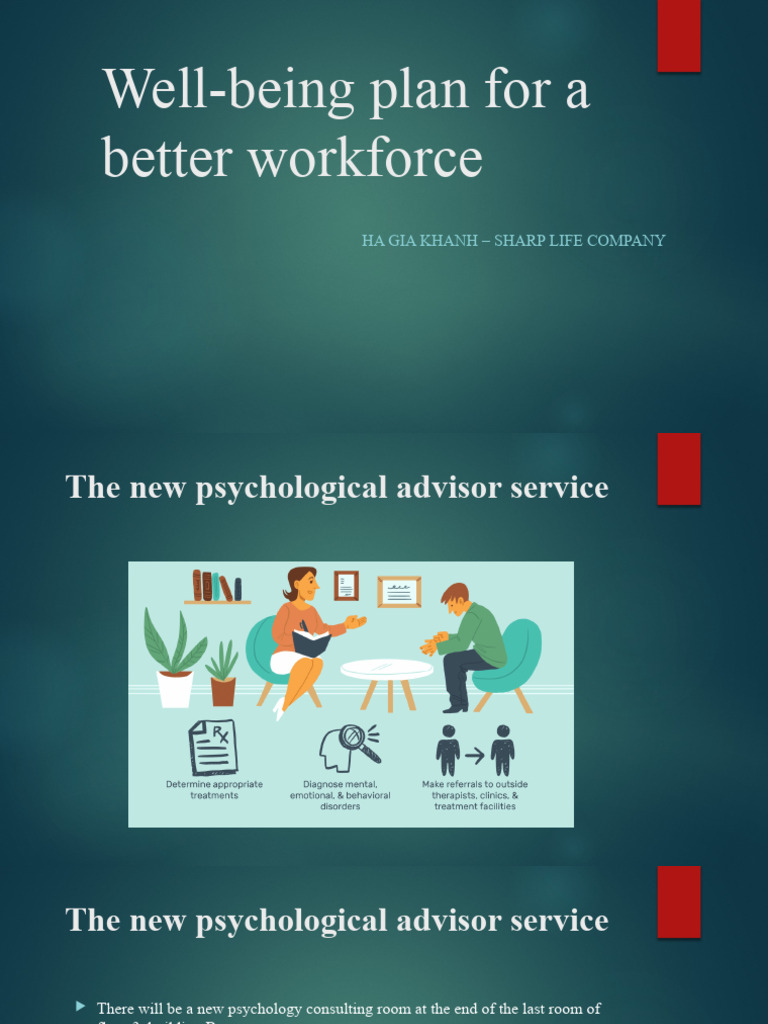 Well-Being Plan For A Better Workforce | PDF