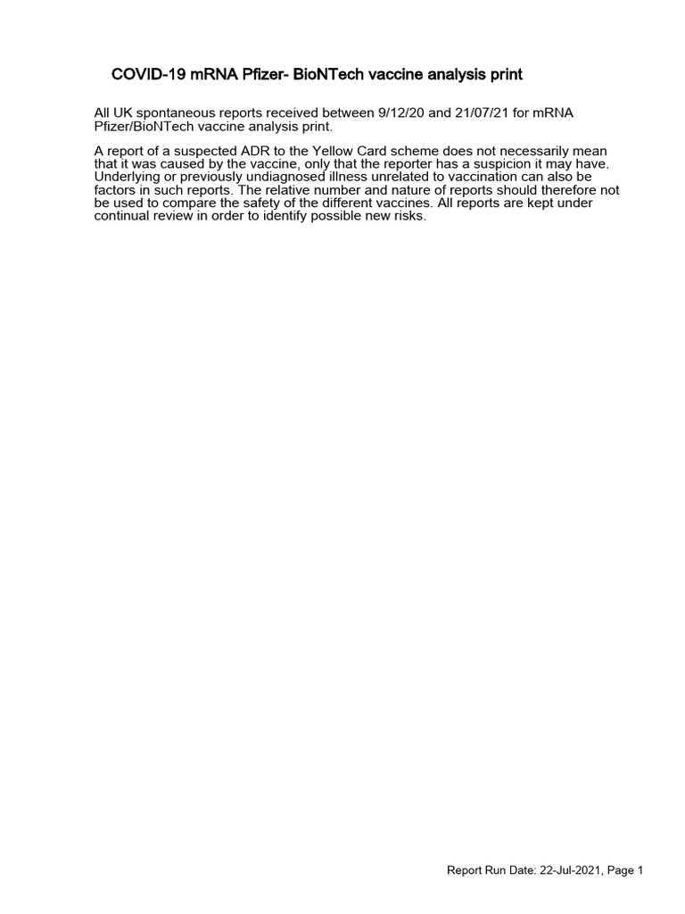 Pfizer DAP | PDF | Anemia | Human Eye