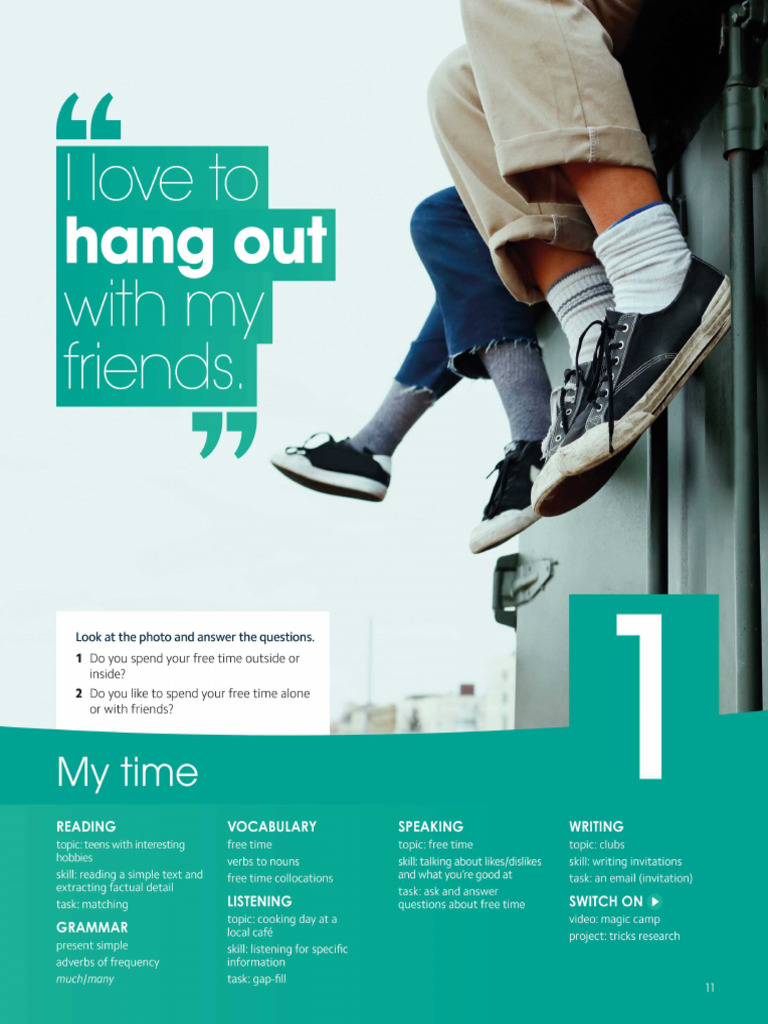 Gold Experience A2 - SB - U1 | PDF