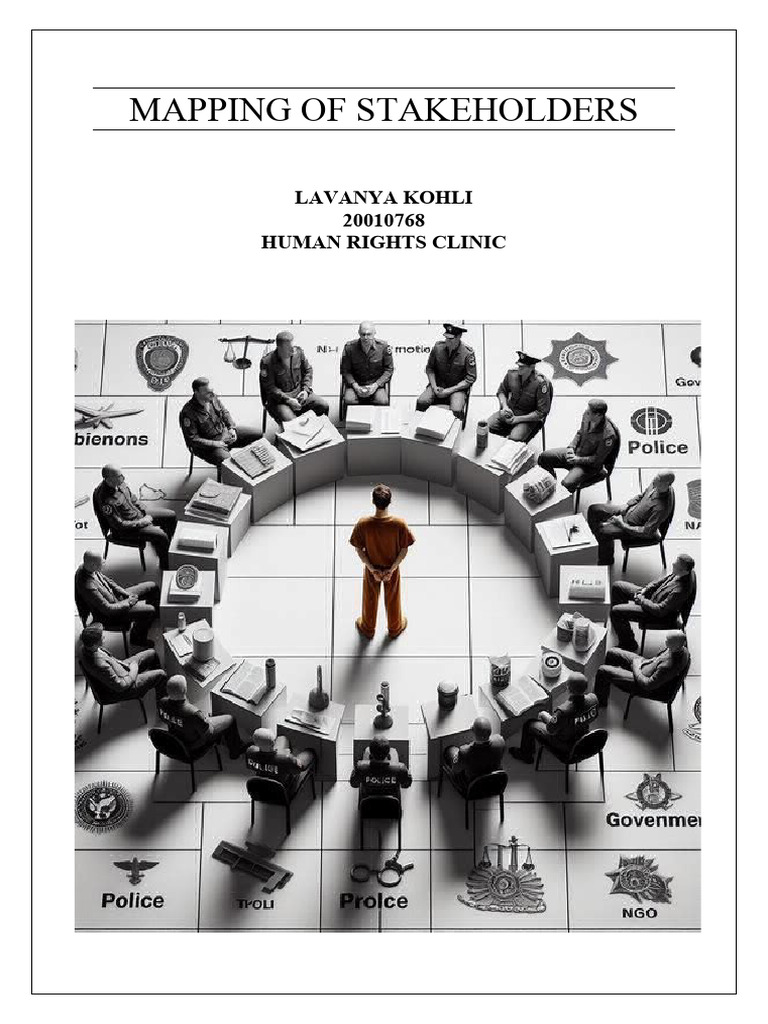 Mapping of Stakeholders | PDF | Prison | Non Governmental Organization