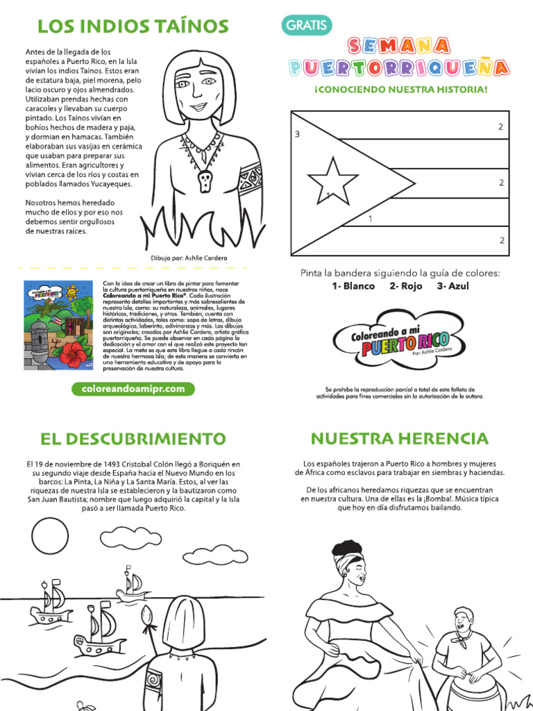 Semana-de-la-Puertorriquenidad_ColoreandoamiPR-1 | PDF