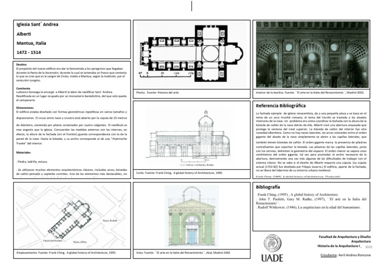 TP Ficha Edificio Modelo A4 | Descargar gratis PDF | Bóveda (Arquitectura) | Iglesia (edificio)