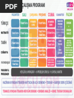 KPSS 2026 Haftalik Calisma Programi | PDF